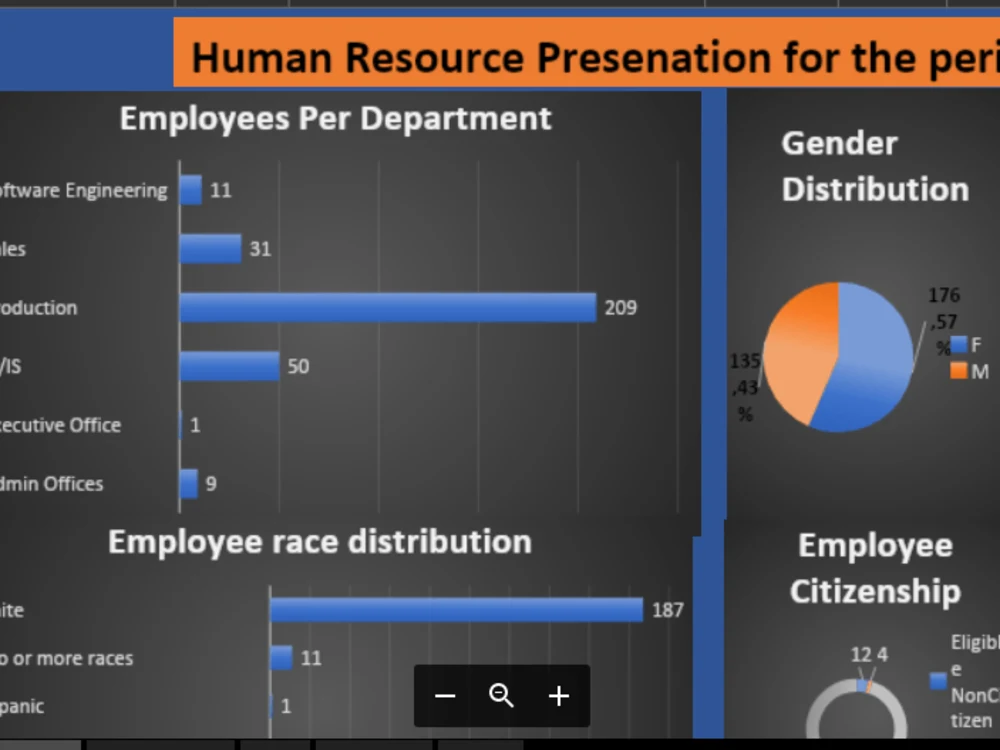An interactive excel workbook with automated dashboard | Upwork