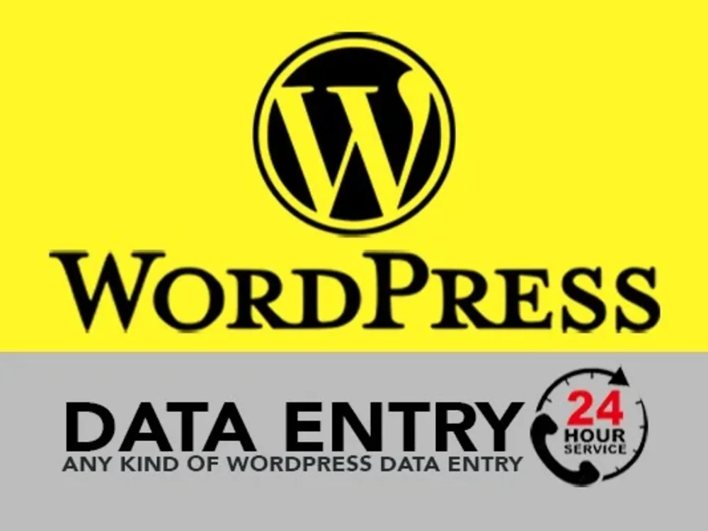 WordPress data entry, blog post and product listing | Upwork