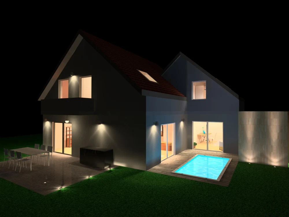 An ELEGANT LIGHTING DESIGN proper to your house | DIALux evo/Relux | Upwork