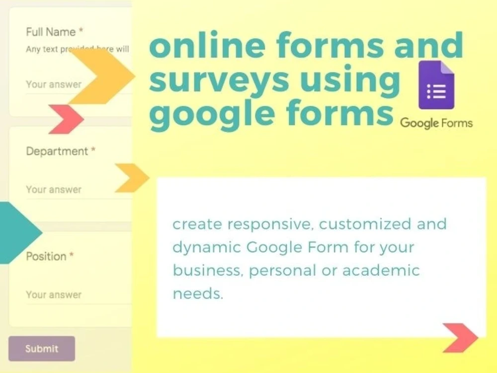 Online corporate forms and surveys using google forms | Upwork