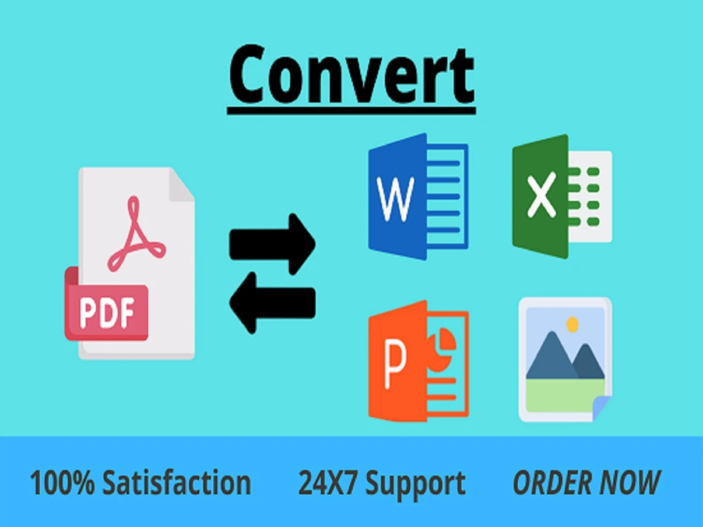 Scan PDF/PDF File Convert in Word/Excel | Upwork