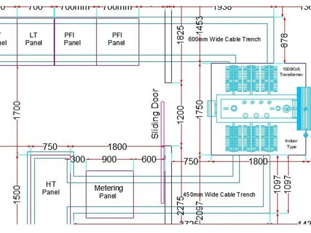 Electrical Substation(Up to 2MVA) Design with Estimating, BOQ, Take Off ...