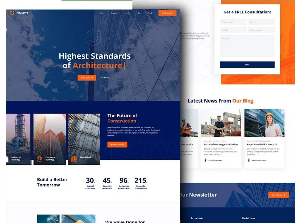 A responsive professional business wordpress website design/redesign | Upwork