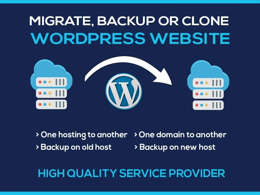 WordPress Website Migration, Backup, Clone or Transfer without any downtime | Upwork