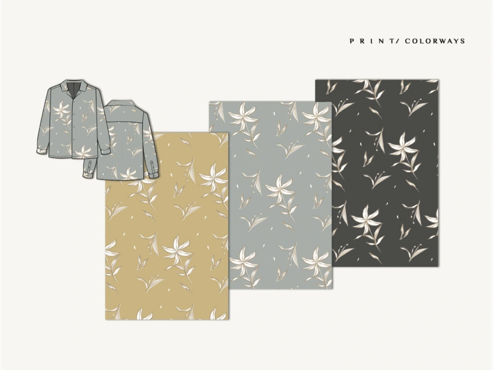 Beautiful textile patterns with colorways | Upwork