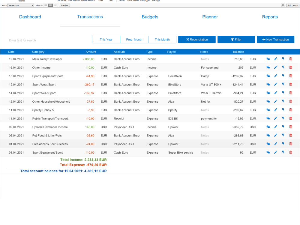 A custom desktop app for FileMaker platform | Upwork