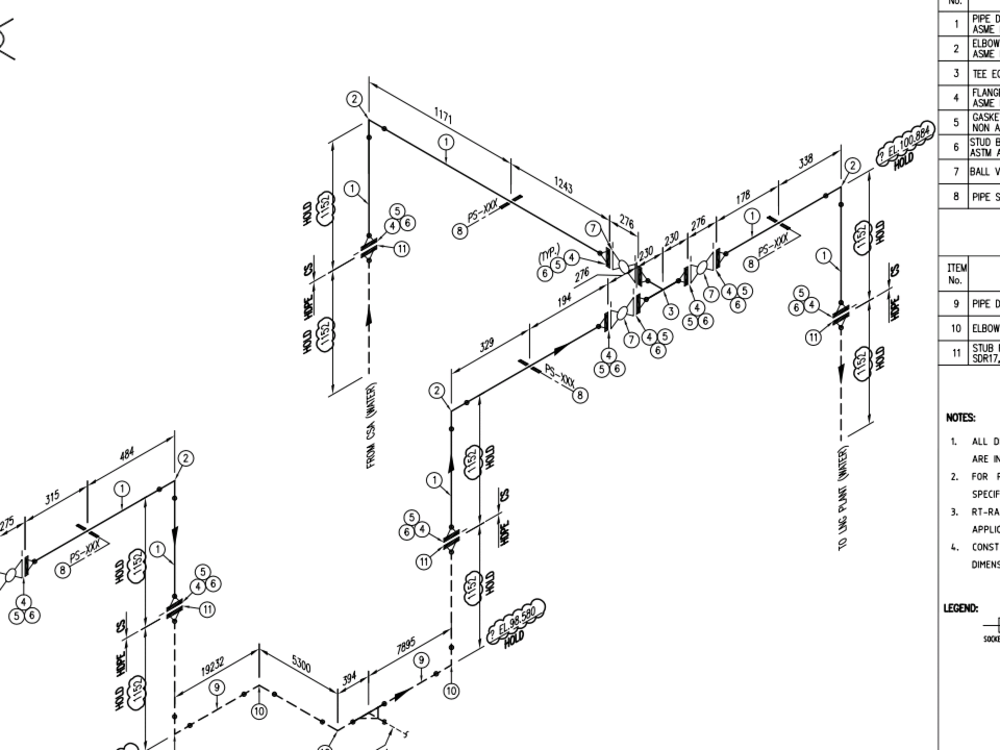 I will create piping 2d layout and isometric drawings on auto-cad | Upwork