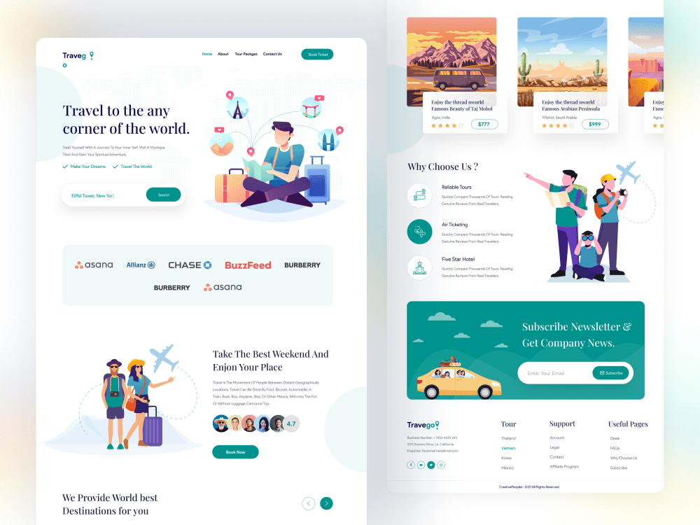 Website/landing page design in PSD, XD or Figma source file format | Upwork