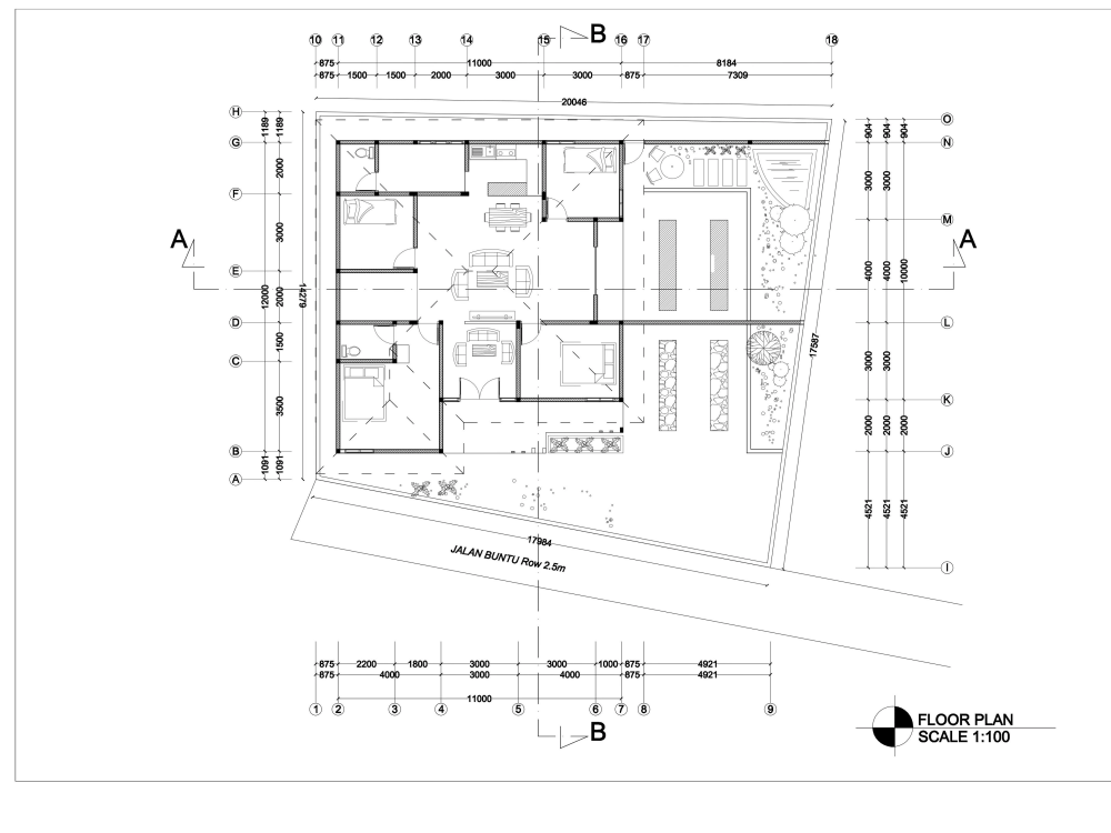A floor plan drawing according to what you want. | Upwork