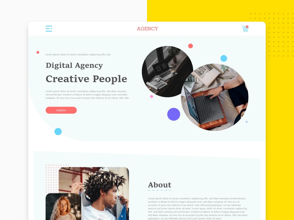 A premium website design | Upwork