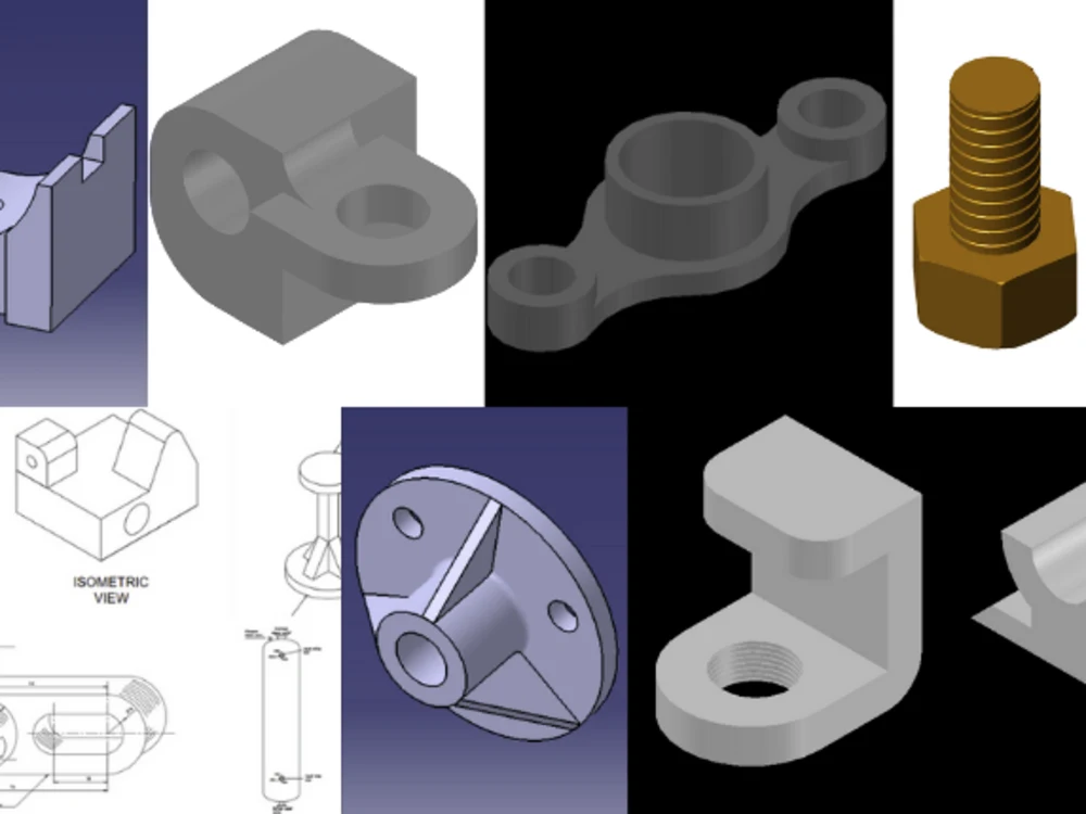 2D & 3D Mechanical Drawings in Auto-CAD, Inventor | Upwork