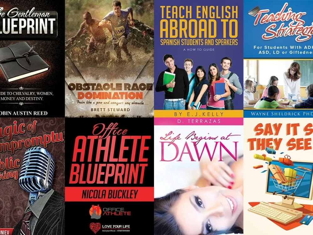 An eye catchy book cover or ebook cover | Upwork