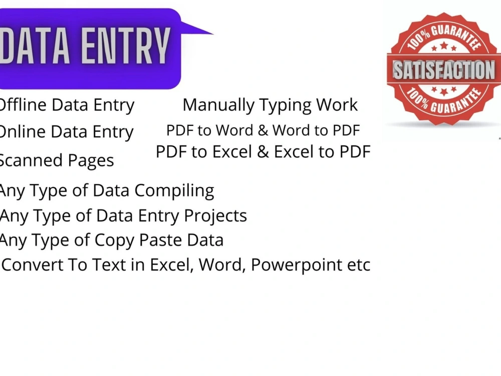 Data Mining, Data Collection, Data Entry | Upwork