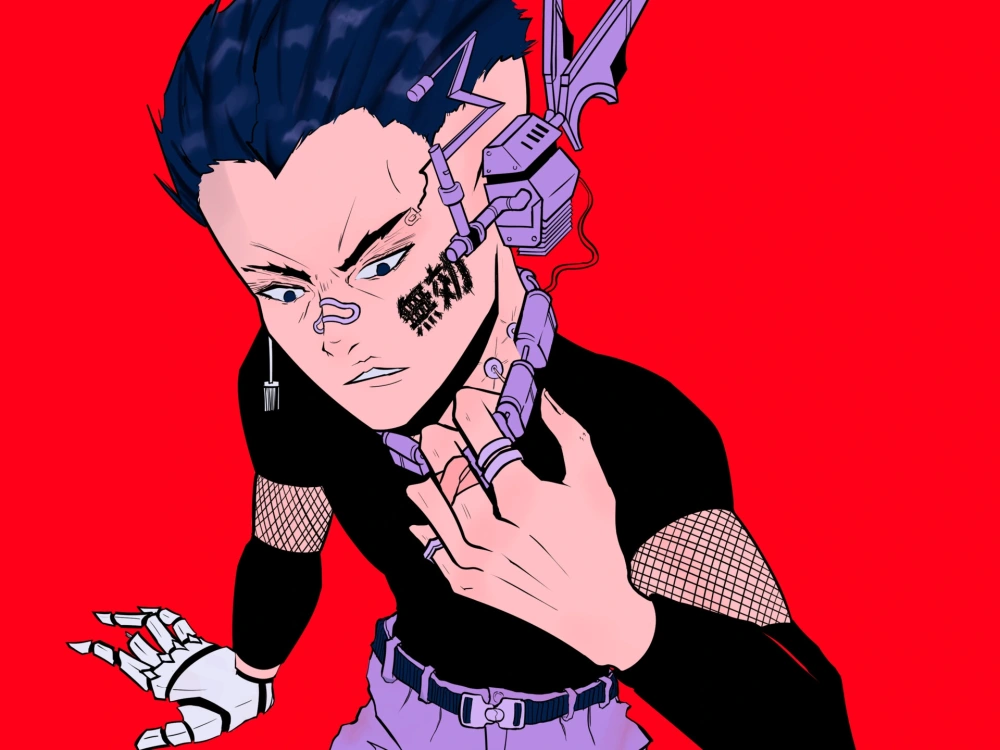 A awesome seinen anime-style illustration | Upwork