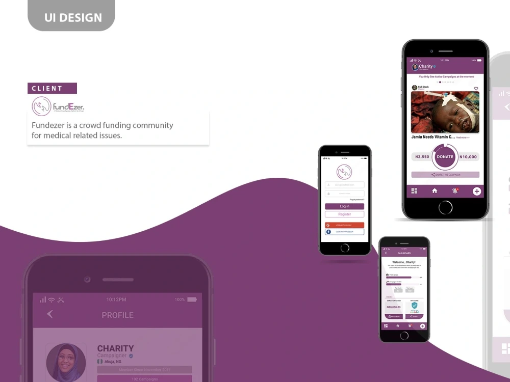 A clean mobile app user interface that communicates to your brand | Upwork