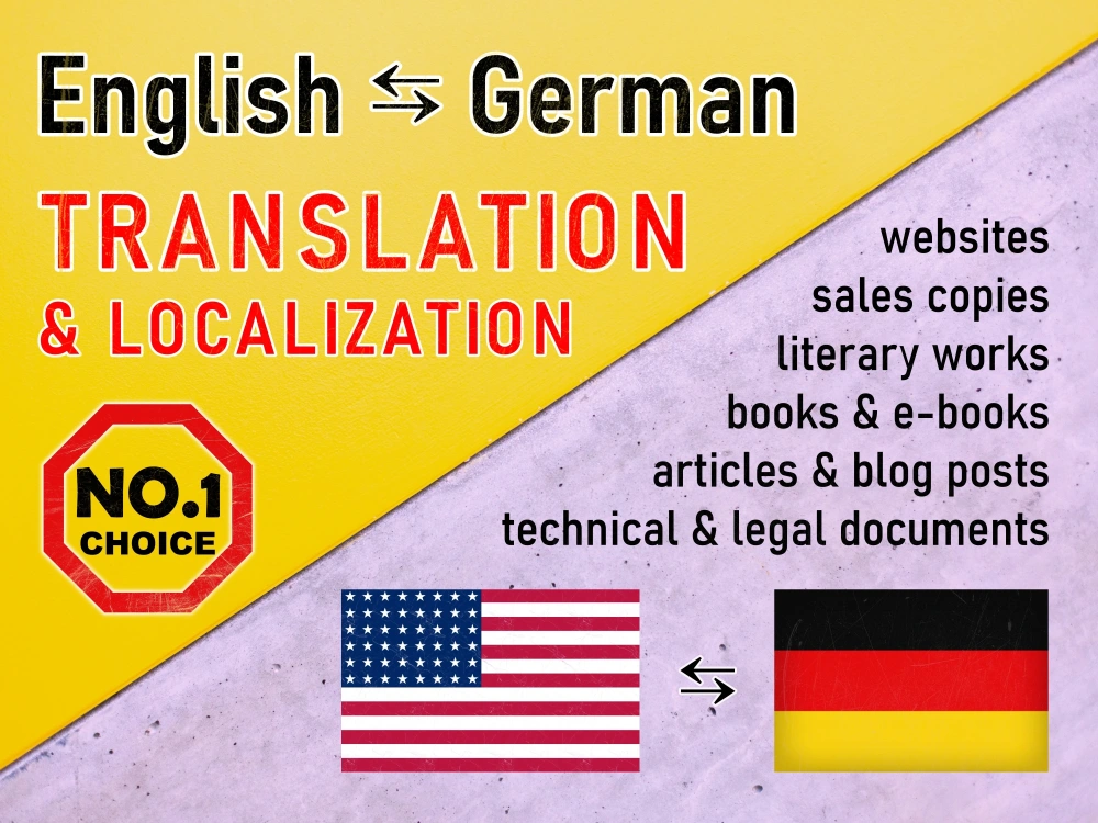 A professional English to German translation | Upwork