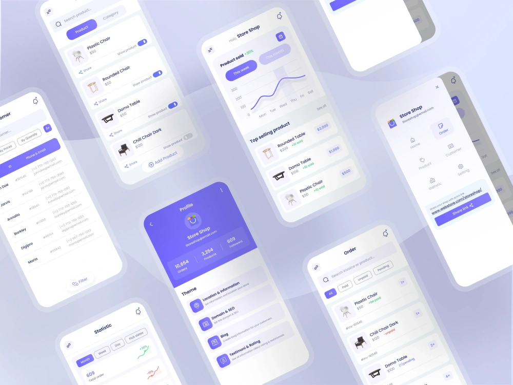 A Clean & Professional UI/UX Design Services | Upwork