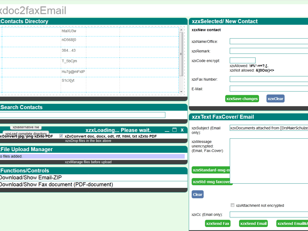 A basic enterprise web application based on core PHP and vanilla ...