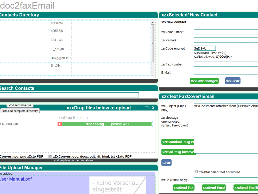A basic enterprise web application based on core PHP and vanilla ...
