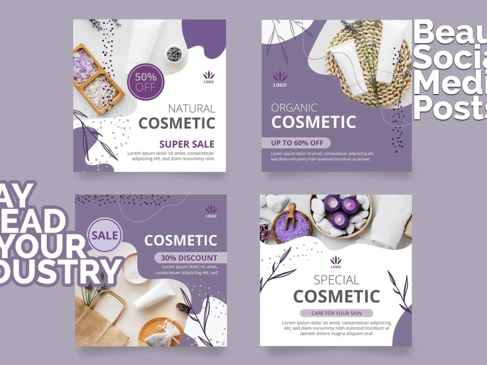 40 beautiful social media posts designs | Upwork