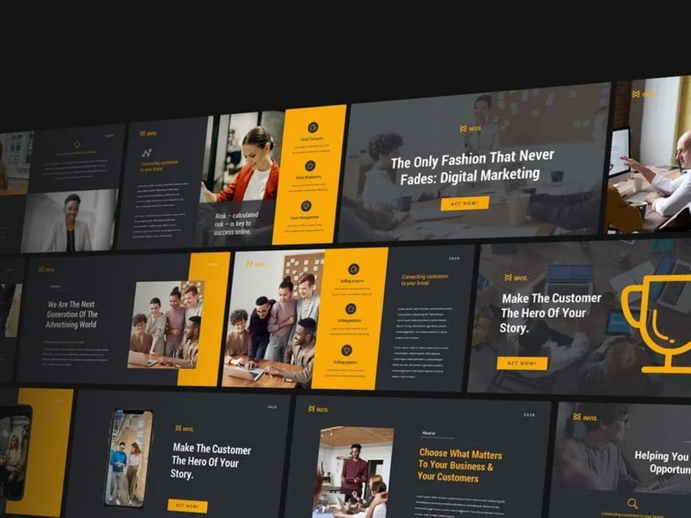 A Presentation Design Slide Deck Pitch Deck | Upwork