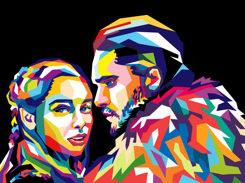 Pop Color WPAP Portrait | Upwork