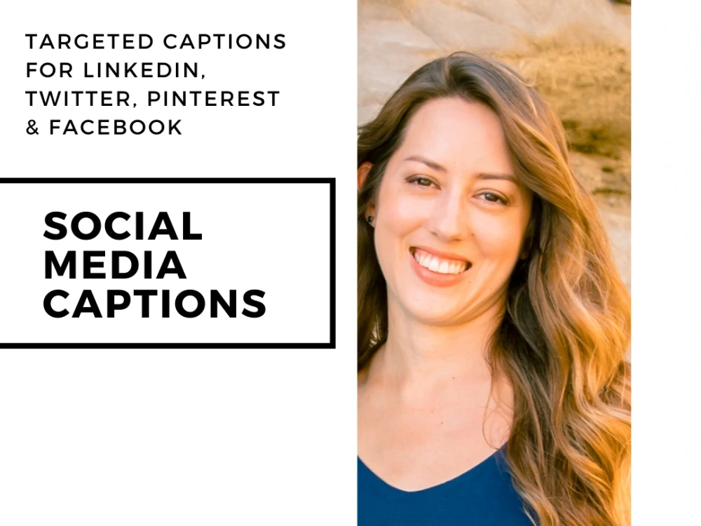 Targeted social media captions | Upwork