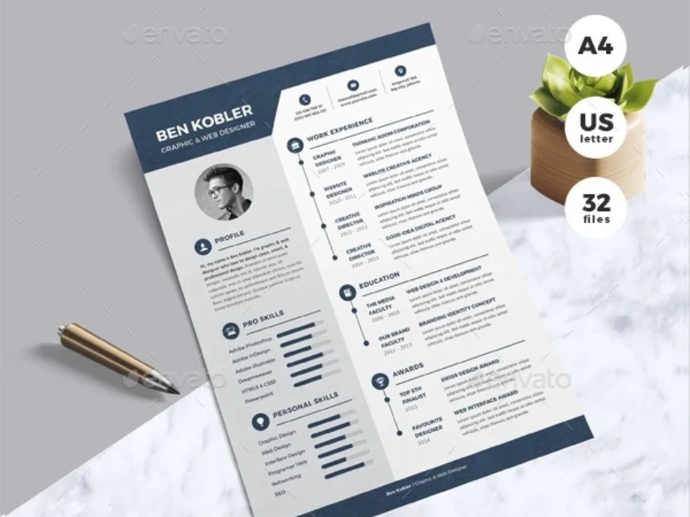 A Resume professional CV & Resume design | Upwork