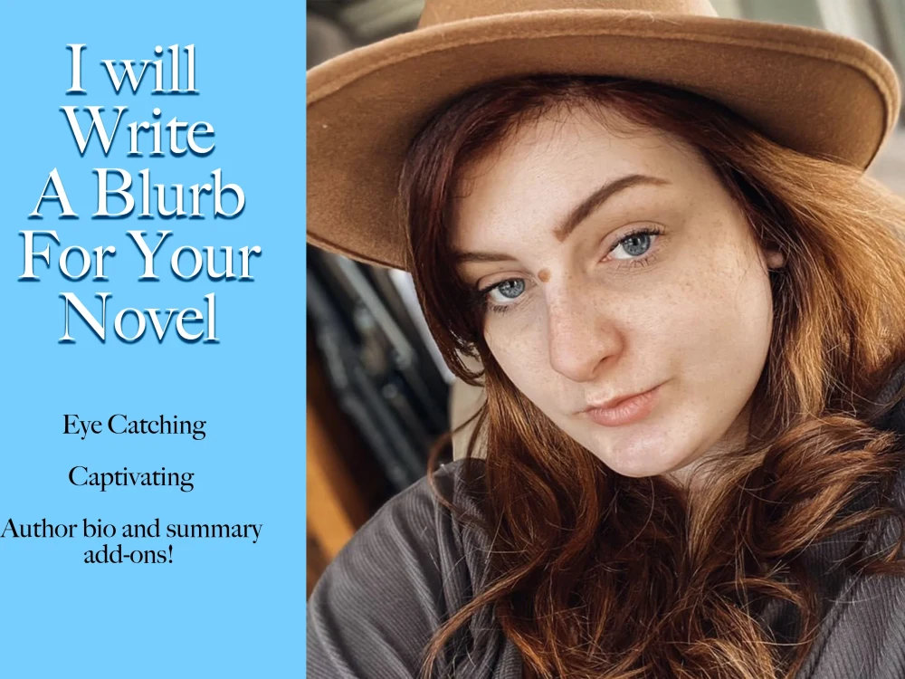 A creative, unique blurb for your ebook or print novel to drive sales ...