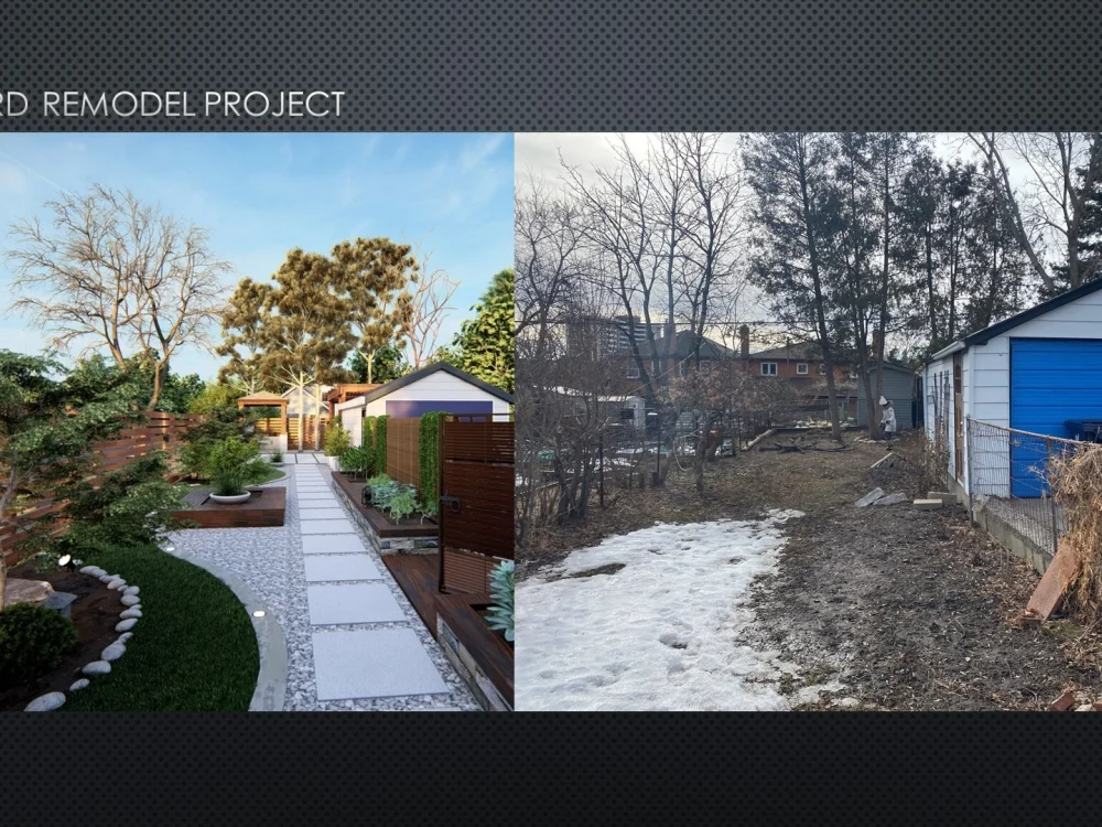 3D rendered visualization for your landscape design. | Upwork