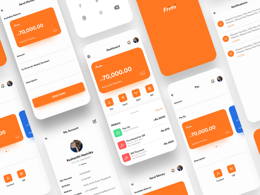 A modern professional UX/UI for mobile app design | Upwork