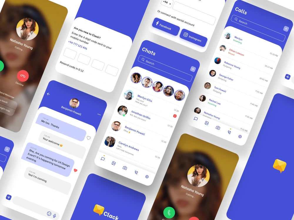 A modern professional UX/UI for mobile app design | Upwork