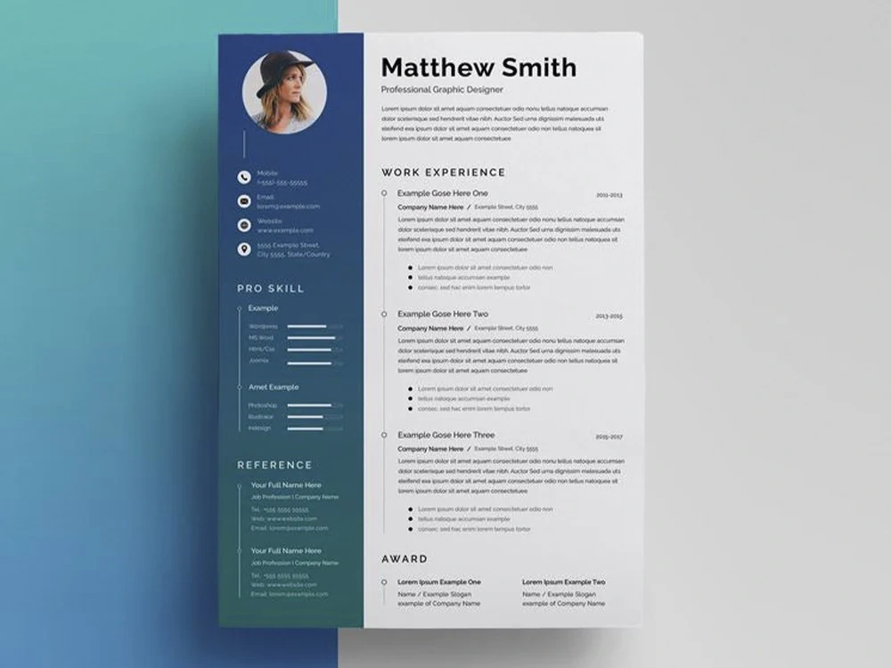 A Professional and Eye catchy Resume design for your next Job | Upwork