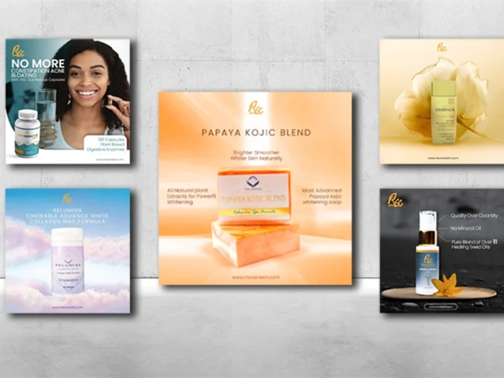 A visually appealing social media post or banner | Upwork