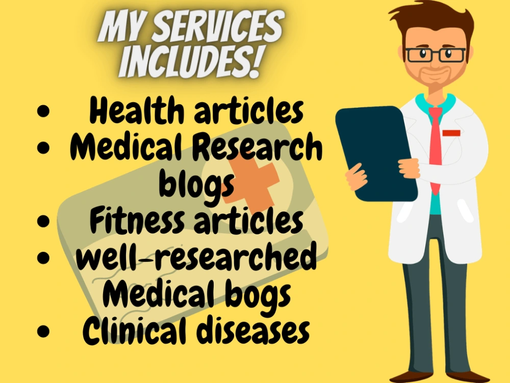 A unique SEO-optimized medical & health article written by a doctor ...