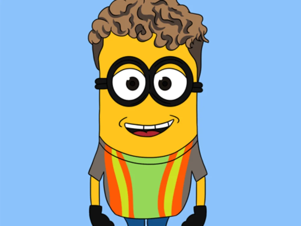 A custom minion portrait in your version. | Upwork