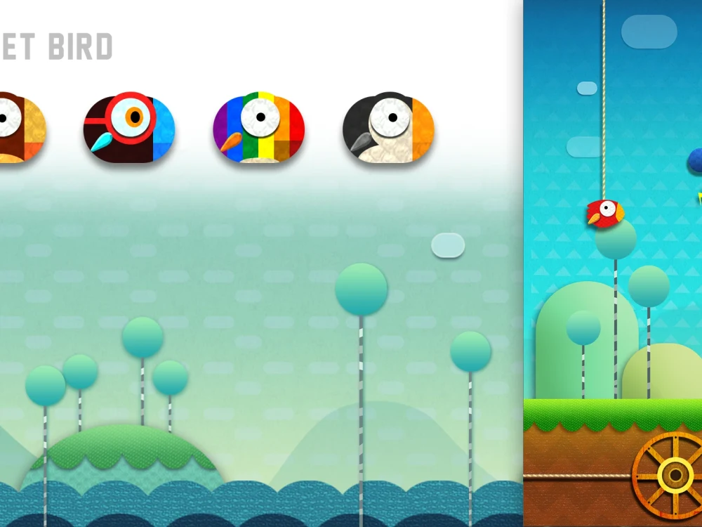 A mini game ( Art style, character, animation, fx, unity, concept ...