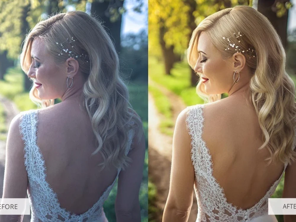 Very professional Wedding Photo edited | Upwork