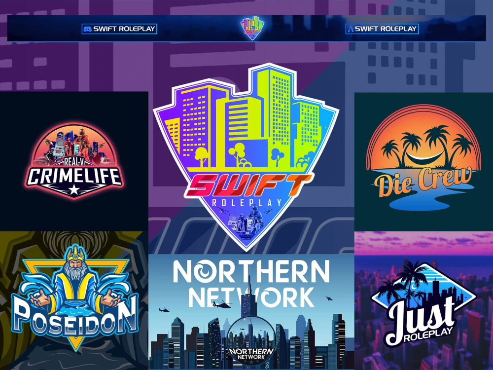 Design roleplay logo for fivem, discord, ragemp, and redm server | Upwork