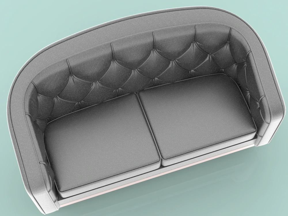 An amazing 3D Modeling & rendering leather sofa | Upwork