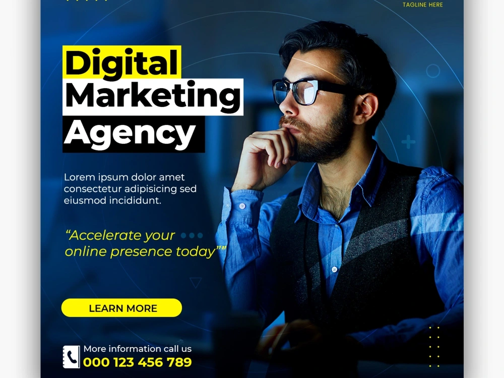 Modern & stylish Instagram & Facebook post design | Upwork