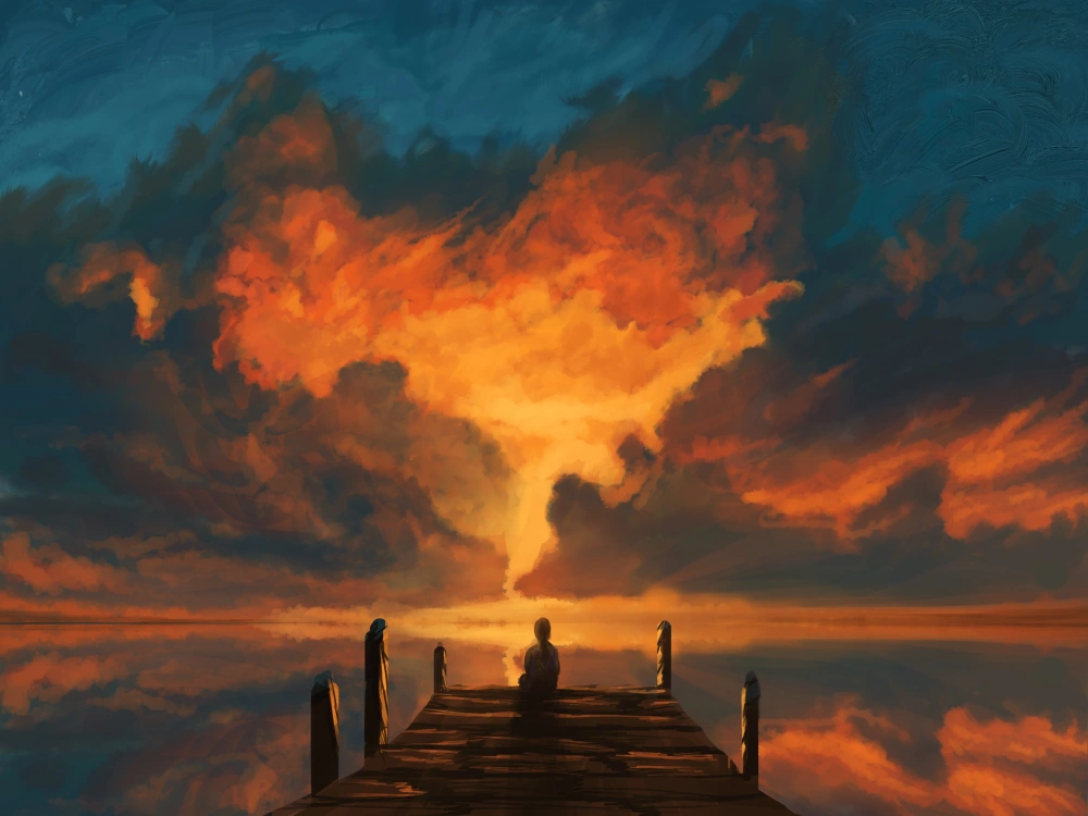 Realistic digital painting landscape, portrait, oil paintng art | Upwork