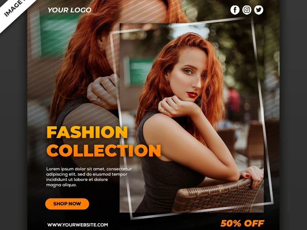 Modern & stylish Instagram & Facebook post design | Upwork