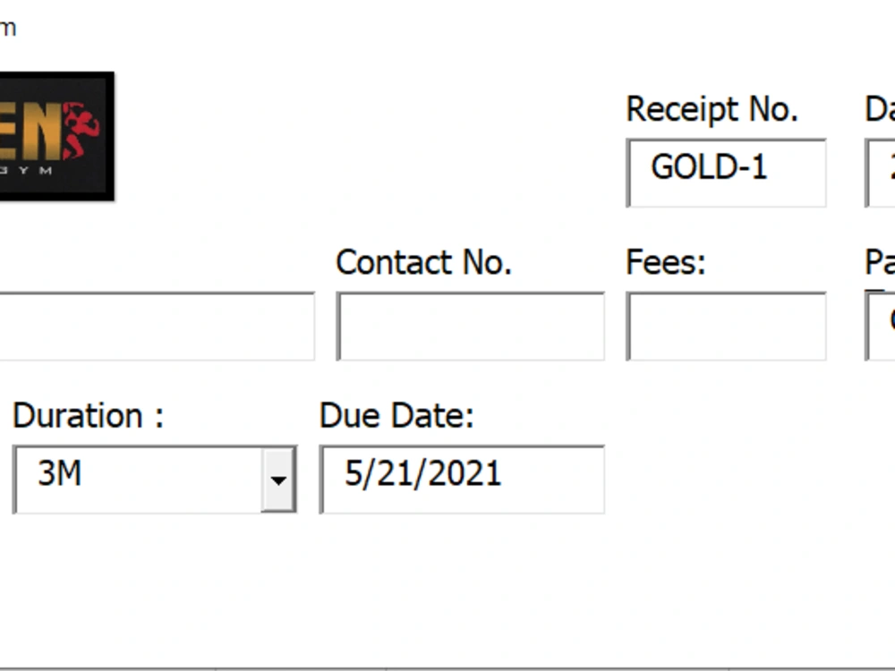 User-friendly excel forms interaction in Billing System | Upwork