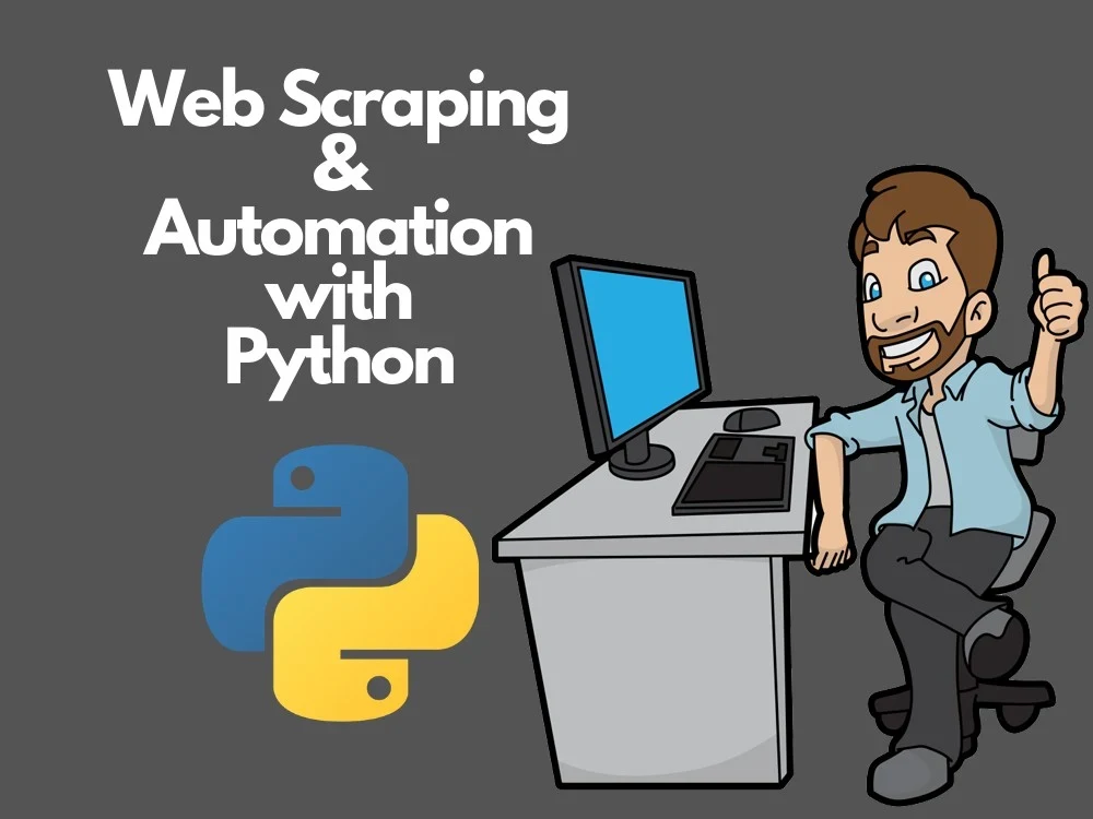 A python script which will do the data scrapping and automation | Upwork