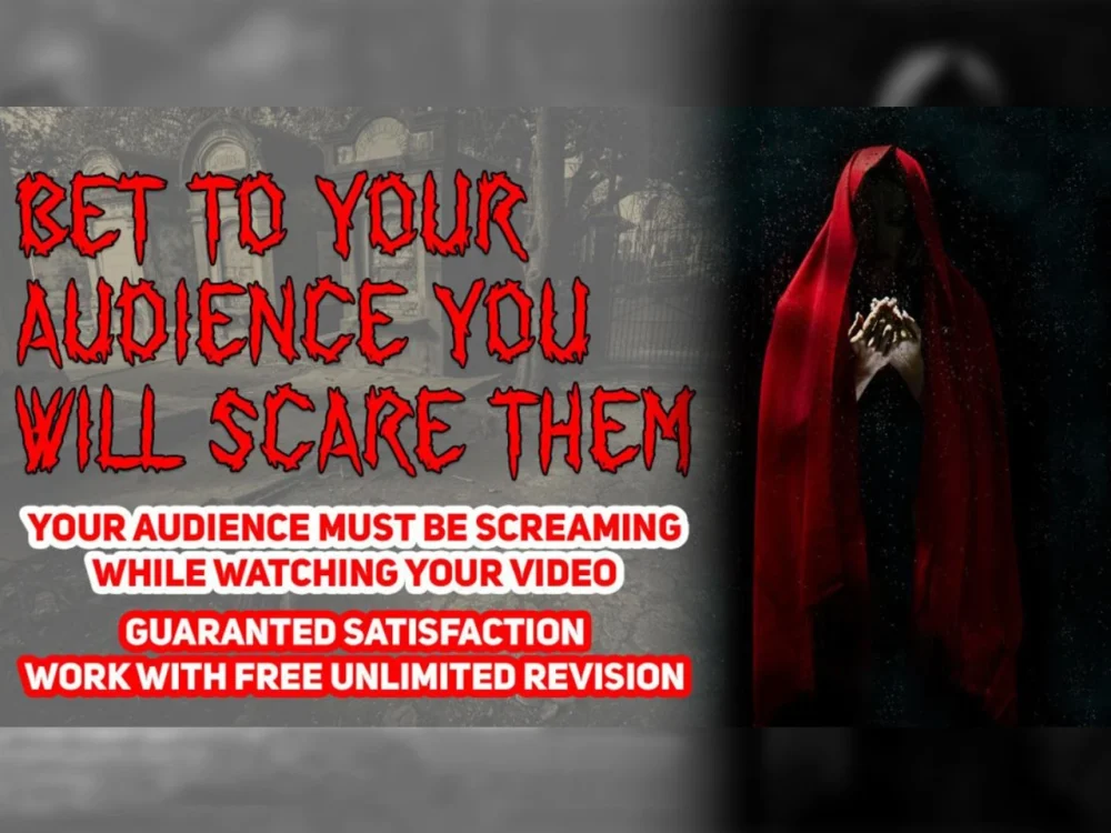 Horror scary creepy screaming ghost cinematic video | Upwork