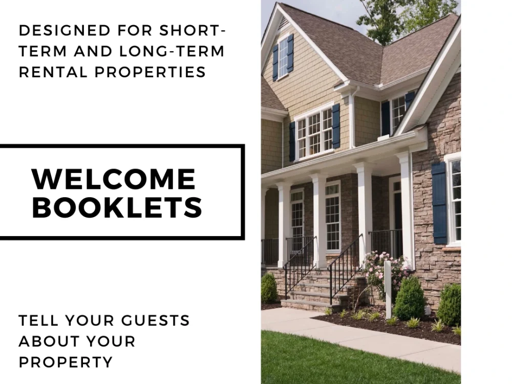 An informative welcome packet for your rental property | Upwork