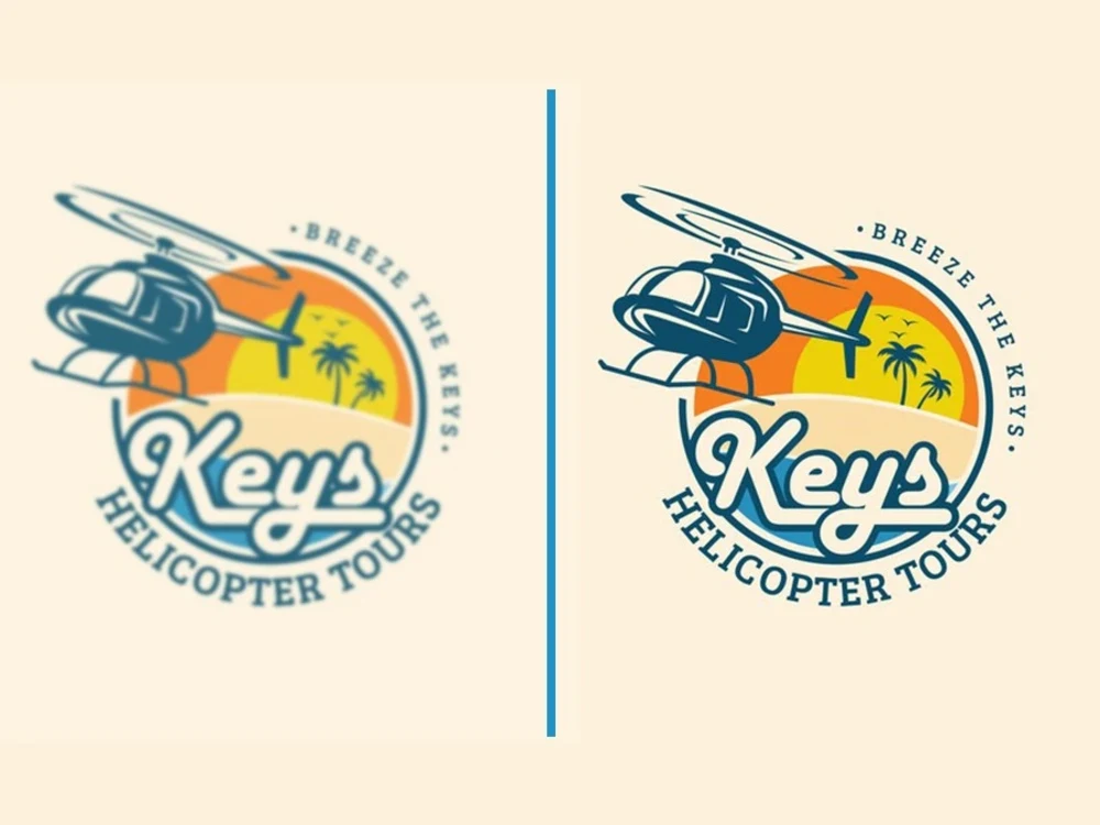 Convert a low resolution logo into a high resolution vector graphic AI ...