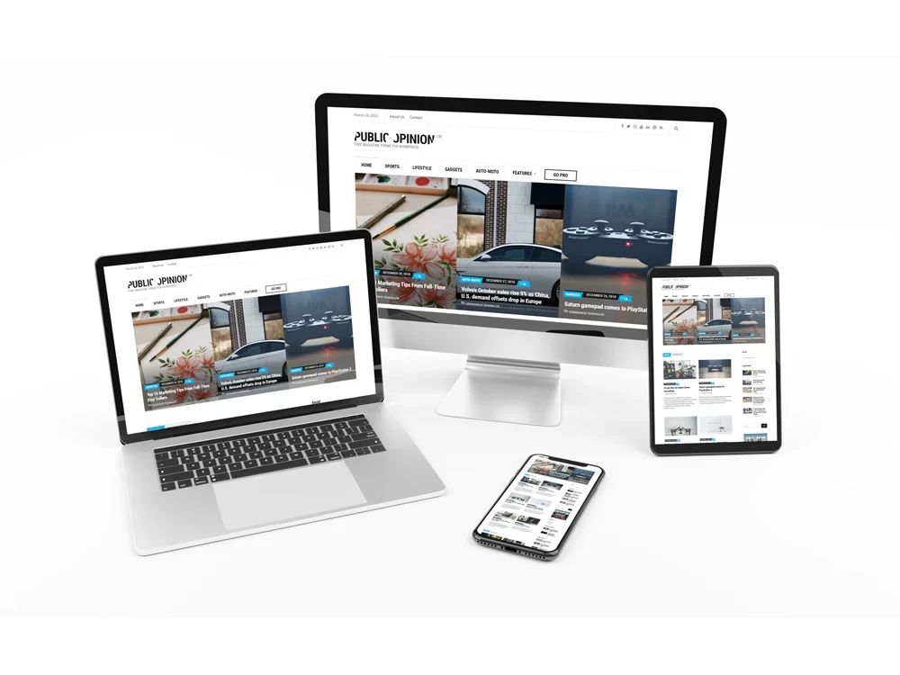 A professional responsive Blog Website. | Upwork