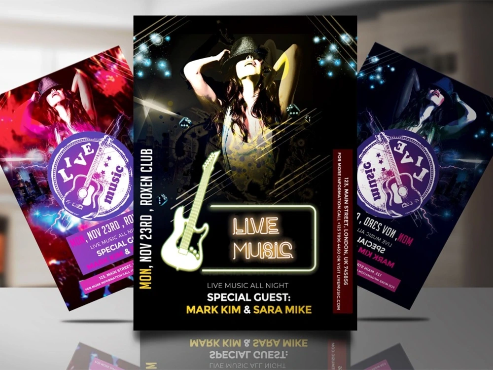 A music flyer, business flyer, any event flyer | Upwork
